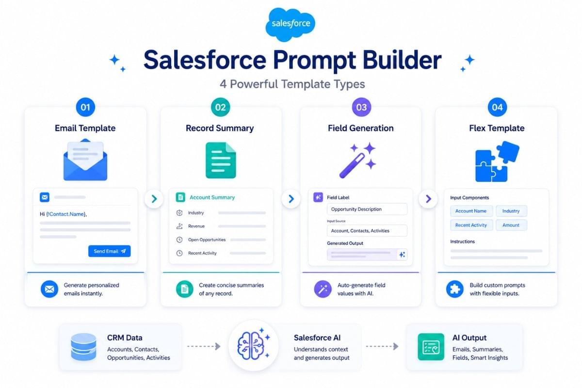 Salesforce Prompt Builder Explained with Real Examples